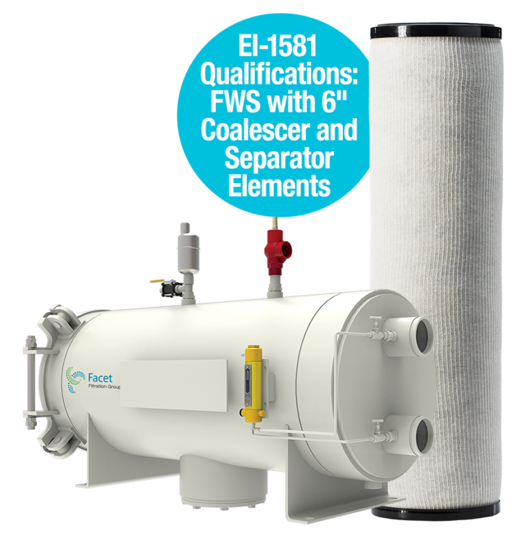 6″ Coalescer TCO Advantage | Lower Operating Costs With Facet Filtration